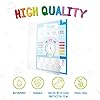 merka 8 Pack Educational Posters for Toddlers 1-3, Classroom and ...