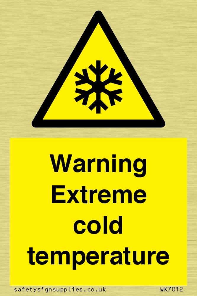 Warning Extreme cold temperature – BigaMart