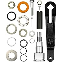 Amazon.com: Upper Gimbal Steering Shaft Pin Seal Bushing Nut Kit ...