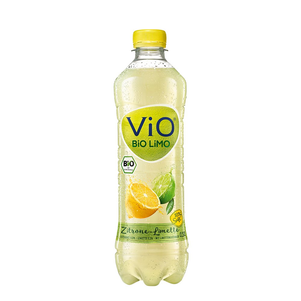 ViO Bio Limo Zitrone-Limette, EINWEG (1 x 500 ml): Amazon.de: Amazon Pantry