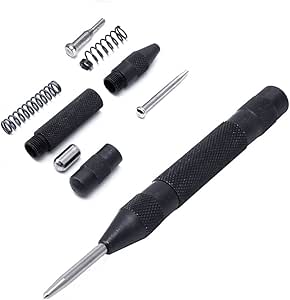 Daycount® Center Punch HSS 5'' Punch/Dot Punch Strikes Spring-Loaded ...