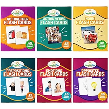Amazon.com: Vocabulary Builder Flash Cards - 299 Educational Photo ...