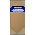 Amazon.com : 200 Brown Kraft Fiber 80# Cover Paper Sheets - 4" X 9 ...