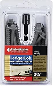 Amazon.com: FastenMaster FMLL358-12 LedgerLOK Ledger Board Fastener, 3 ...