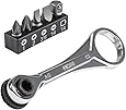 Klein Tools 65200 Ratchet Set, 5-Piece Mini Ratchet Set with Phillips ...