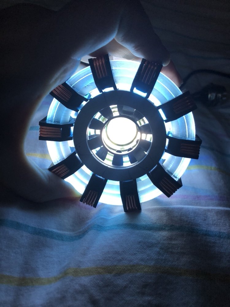 Mua 1:1 DIY Arc Reactor Heart Model Mark 2 with LED Action Figure Need ...