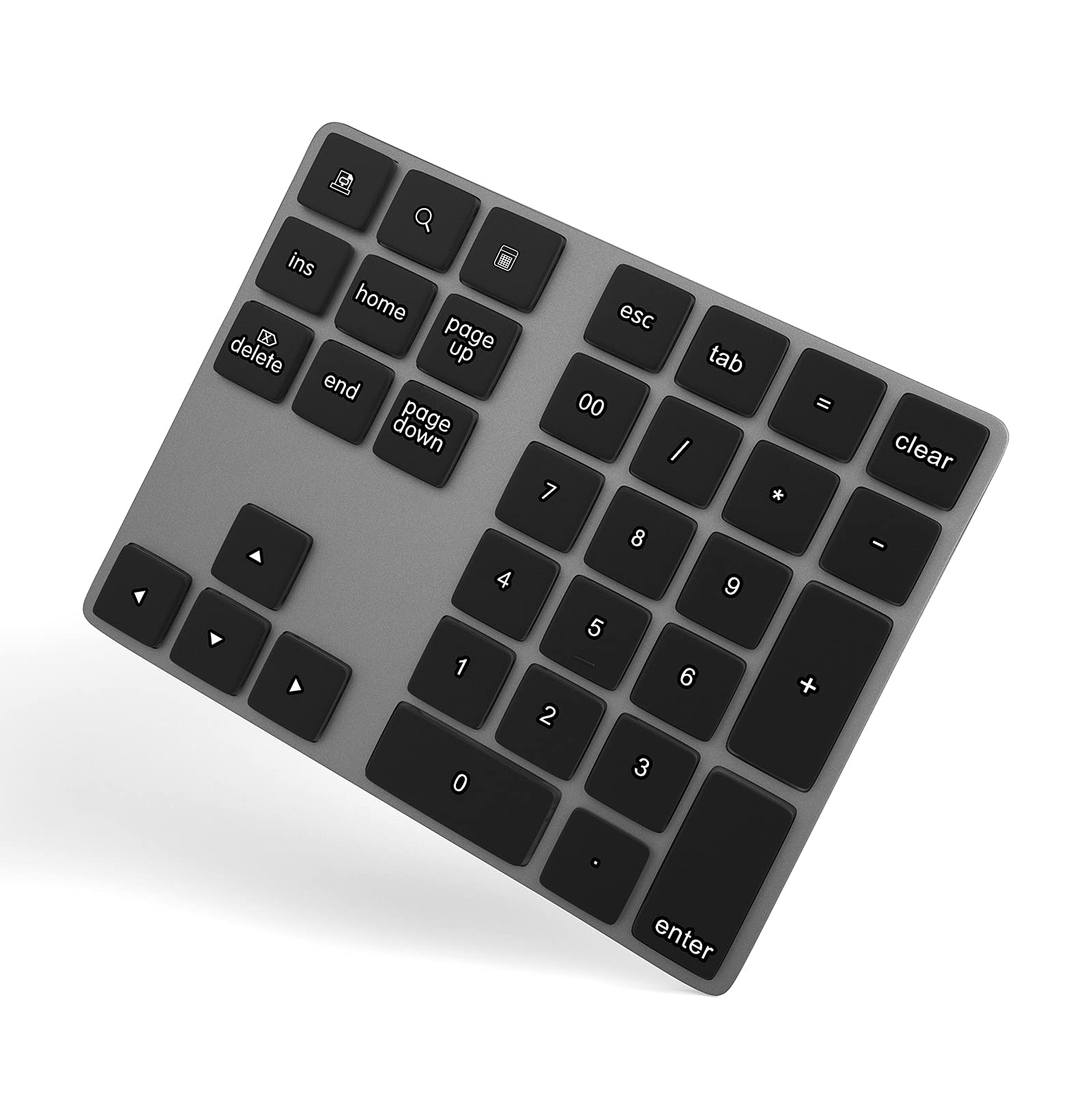Mua Bluetooth Numeric Keypad, Aluminum Rechargeable 34-Keys Wireless ...