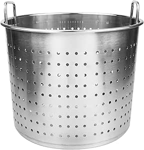 Amazon.com: UPKOCH Steamer Basket Stainless Steel Boiling Basket with ...
