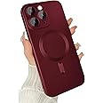 Amazon.com: Ankofave Magnetic case for iPhone 11 Pro Max Phone Case for Women, Matte Luxury Soft ...