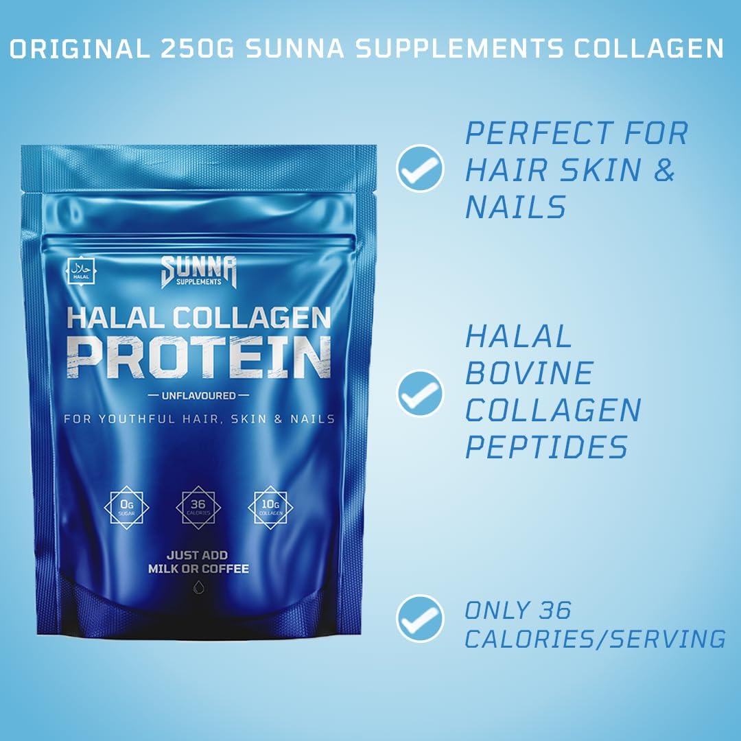 Mua SUNNA SUPPLEMENTS - Halal Bovine Collagen Protein Powder for Hair ...