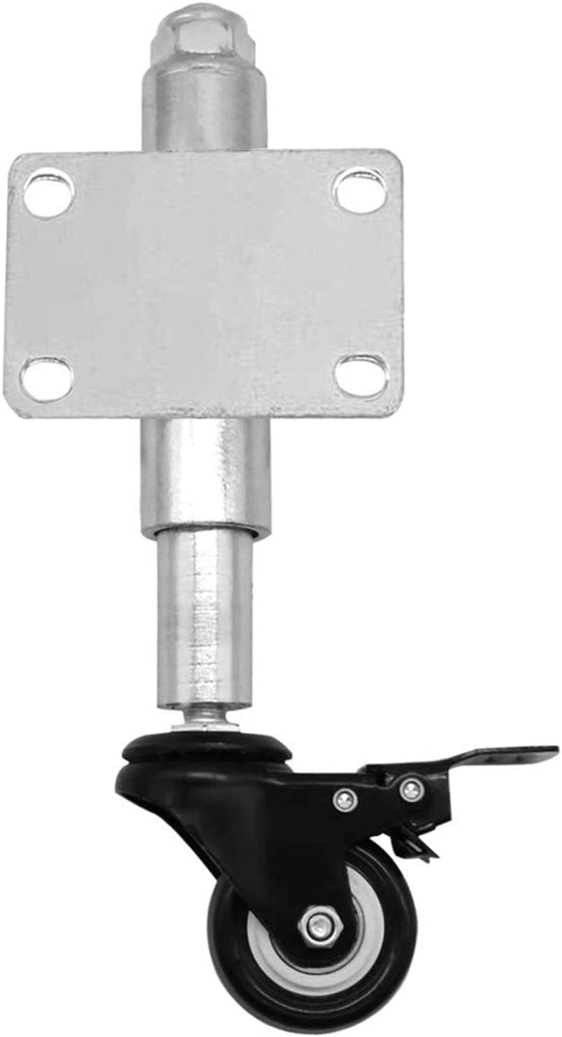 2"Gate Wheel PU Spring Loaded Gate Caster Fence Hardware Swivel Gate ...