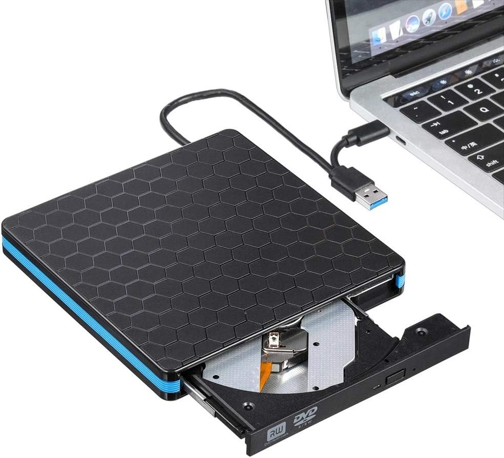 Grabadora DVD/CD Lector USB 3.0 Tipo C externa de CD Unidad de DVD ...