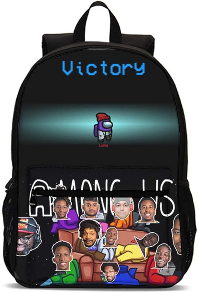 Among Us - Mochila de gran capacidad para niños y niñas, mochila casual ...