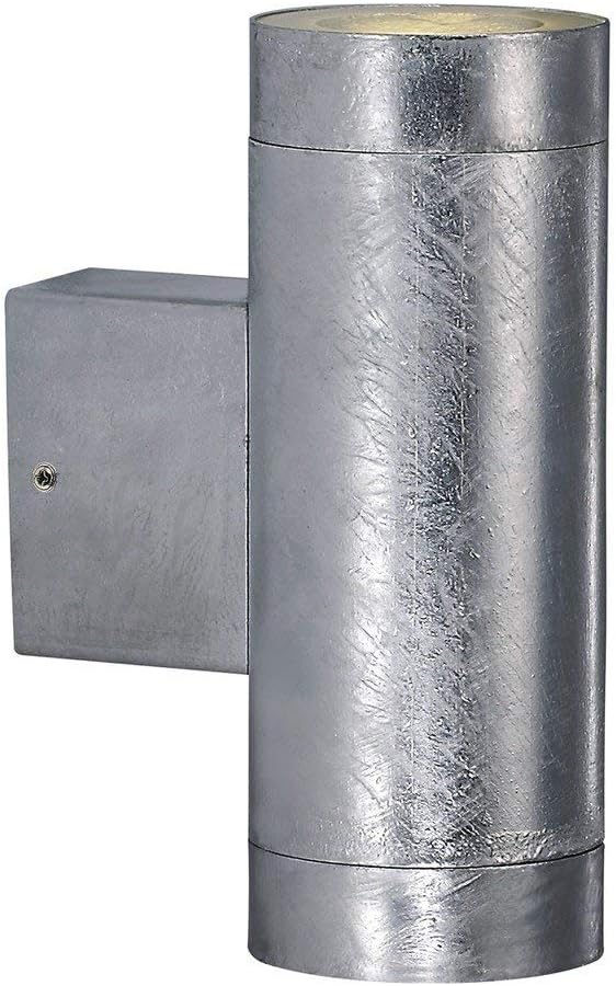 Nordlux Castor Maxi Low Energy Galvanized Steel Outdoor Up and Down ...