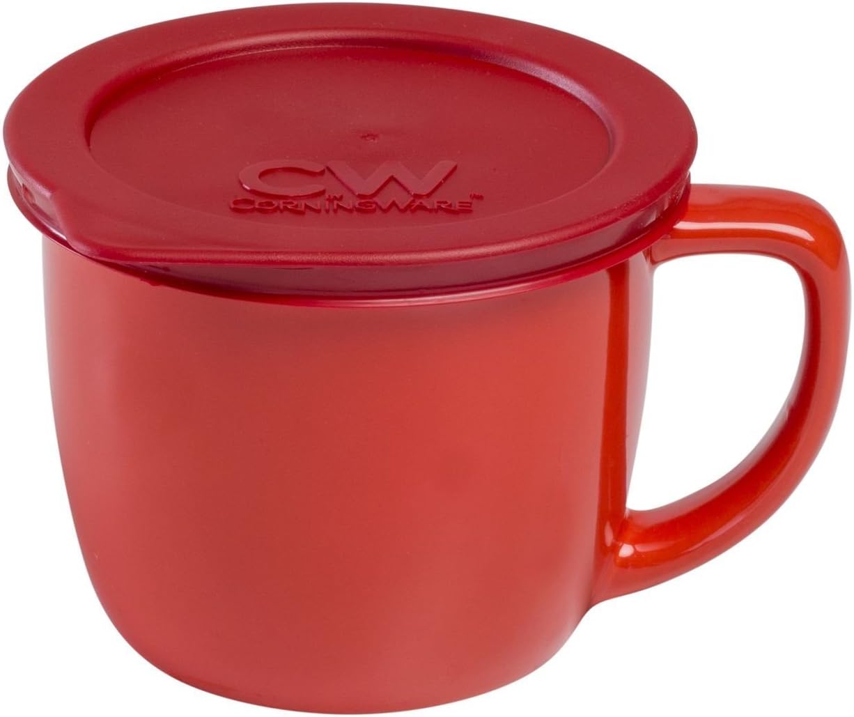 Amazon.com | CorningWare CW by Vermilion 20-oz Stoneware Mug: Coffee ...