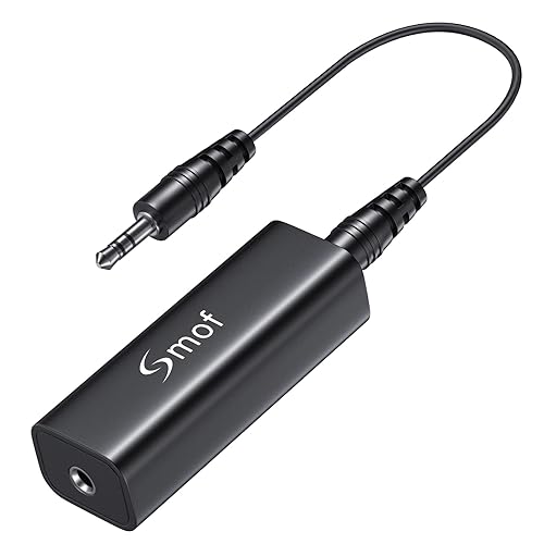 Smof Upgraded Ground Loop Noise Isolator, Noise Filter for Car Audio ...