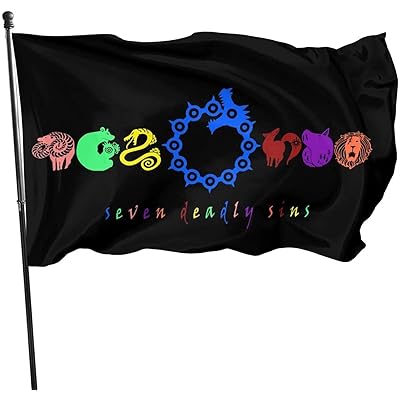 Buy Japan Anime Manga The Seven Deadly Sins Flag Built for Outdoor Use ...