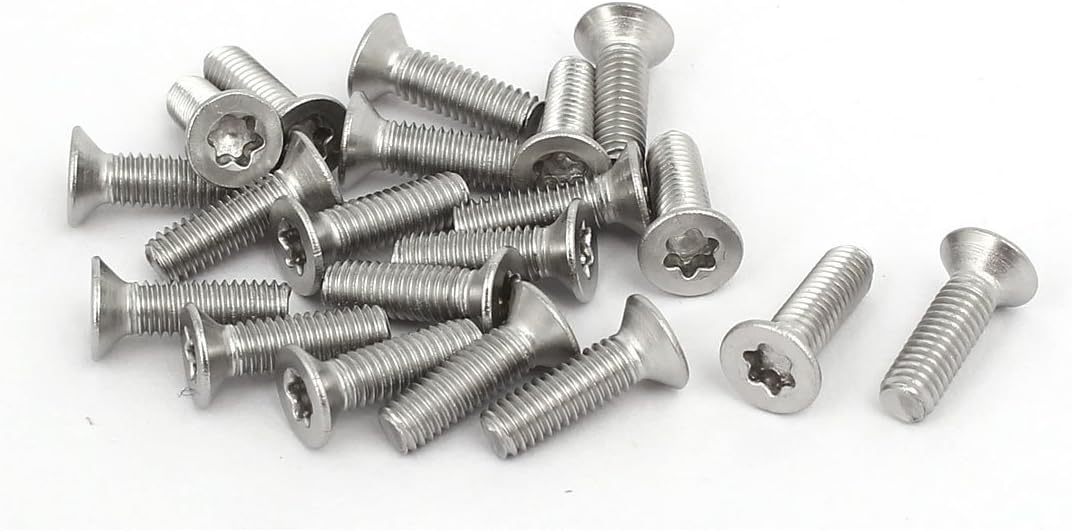 Amazon.com: Aexit M3x10mm 304 Screws & Bolts Stainless Steel Fully ...