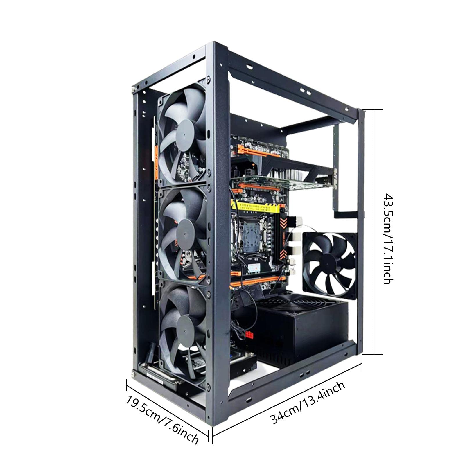 Mua DIY Computer Motherboard Case Rack - Stackable Open Chassis X79 X99 ...