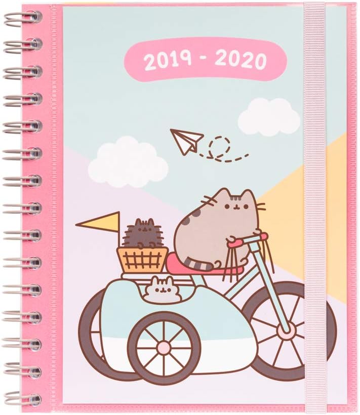 Pusheen 2019-2020 Academic Diary, Organiser, Calendar, Agenda. Week to ...