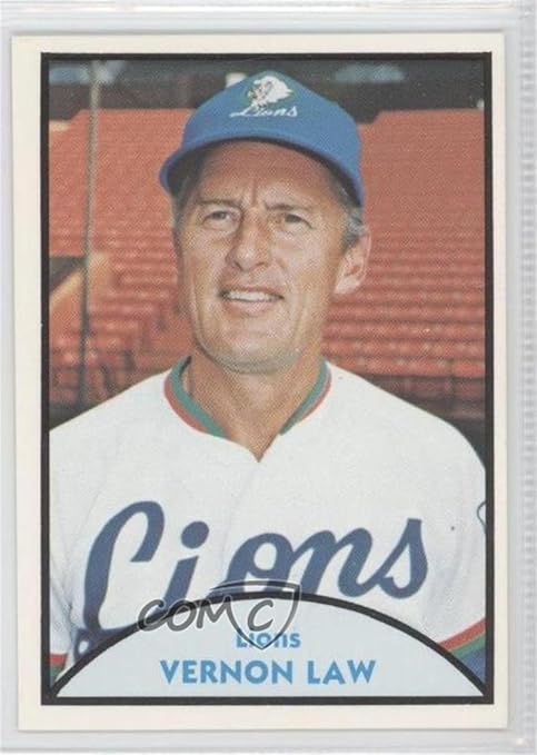 Amazon.com: Vern Law Vern Law (Baseball Card) 1979 TCMA Japanese Pro ...