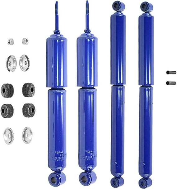 Amazon.com: NEW Front & Rear Shock Absorbers Monroe Matic Plus For Ford ...