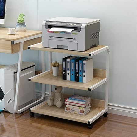 Oipoodde Printer Stand Print Rack Office Rack Copy Rack Removable ...