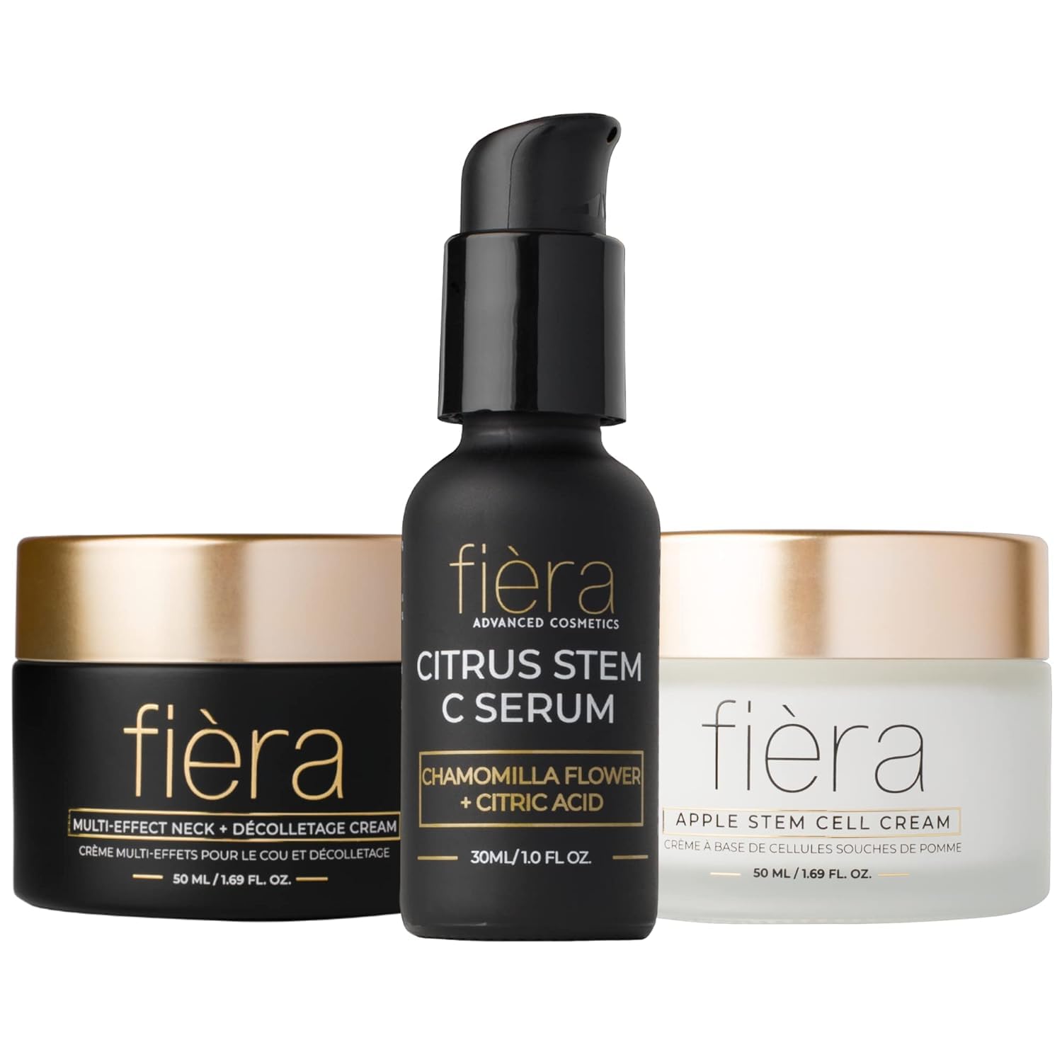 Mua FIÈRA Cosmetics Essential Skincare Set - Citrus Stem Cell Serum ...