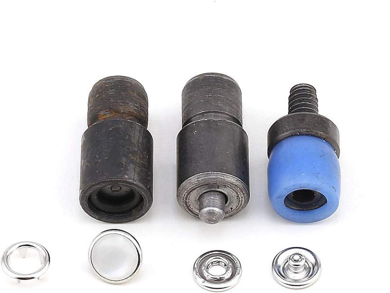 Amazon.com: 9.5 mm Pearl Snap Button Dies Mold Set for Hand Pressing ...