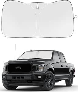 Amazon.com: Windshield Sun Shade Compatible with Ford F-150 2020 2019 ...