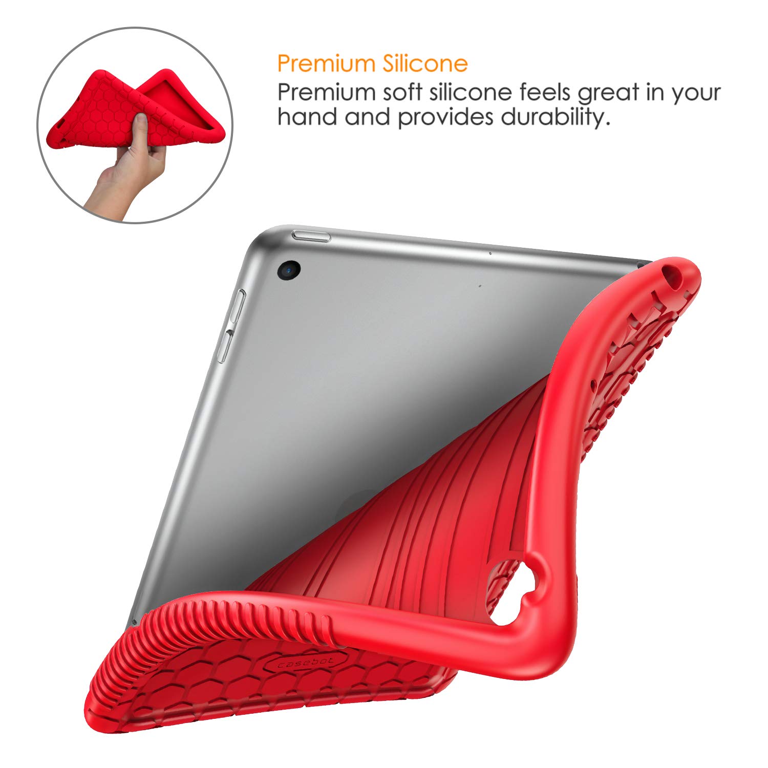 For iPad Mini 5 Mini 4 / iPad 9.7" / Pro 12.9" Silicone Shock Proof ...