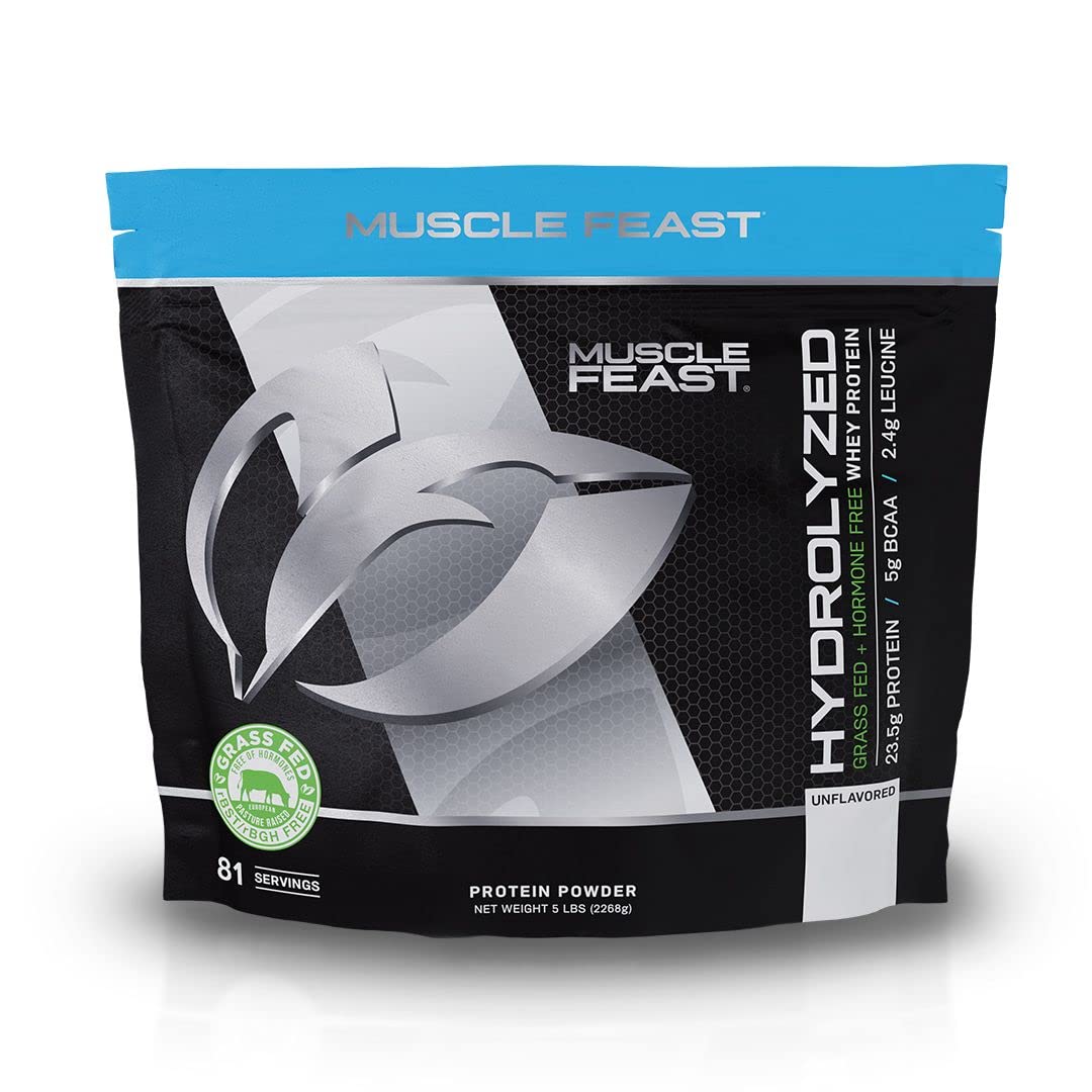 Mua Muscle Feast Grass-Fed Hydrolyzed Whey Protein Powder, All Natural ...