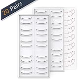 Amazon.com: 25 Pairs Practice Lashes for Eyelash Extensions Supplies ...