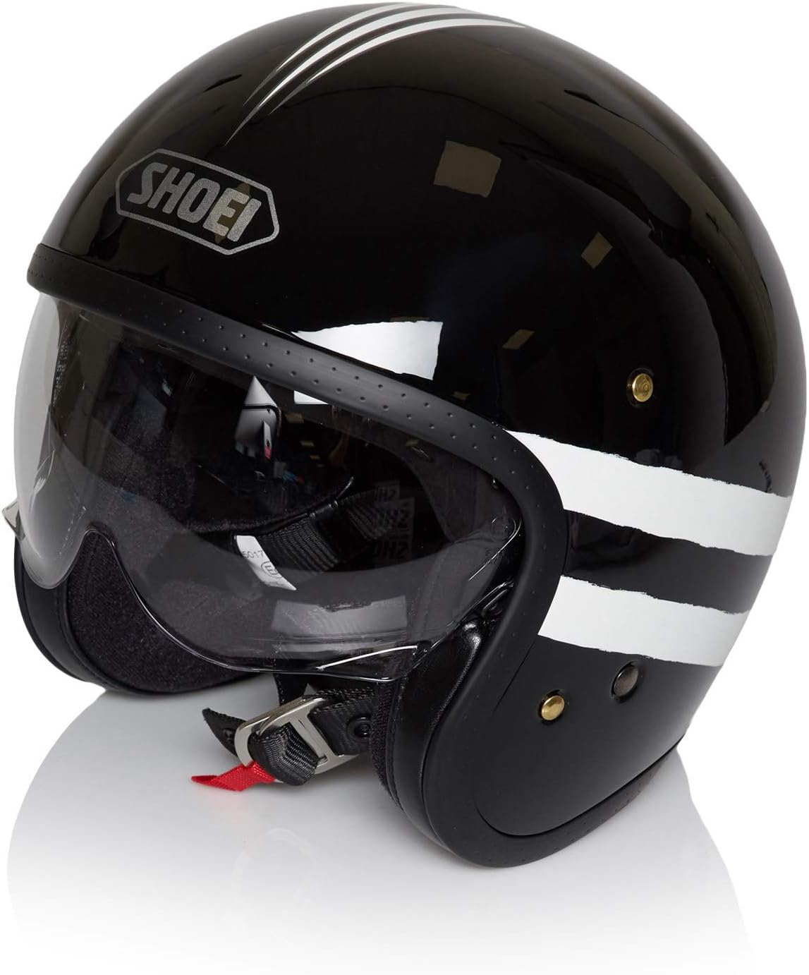 Shoei Jethelm J.O Sequel , TC-5 schwarz-weiß, XL: Amazon.de: Auto