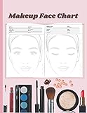 Makeup Face Charts: Blank Makeup Face Chart Worksheets for Makeup ...