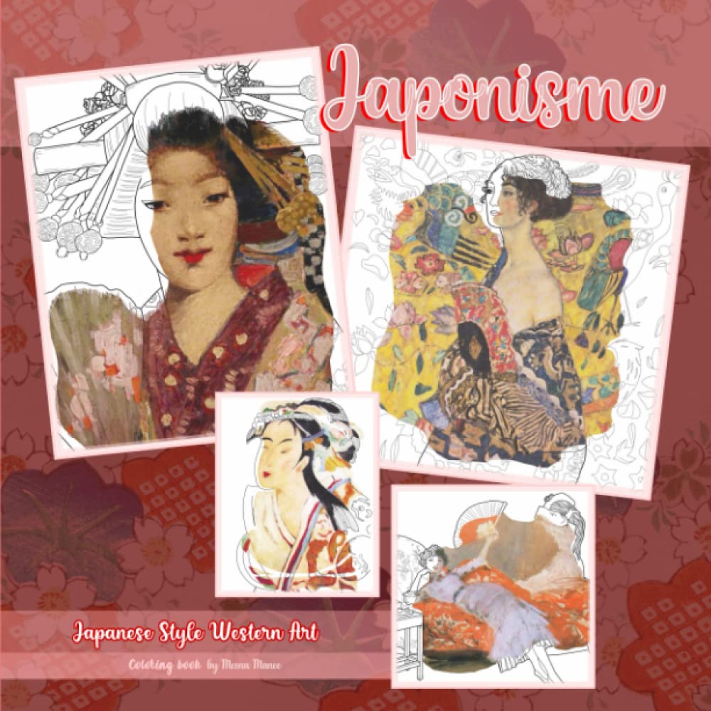 Buy Japonisme: Kimono, Geisha, Japanese culture coloring book for ...