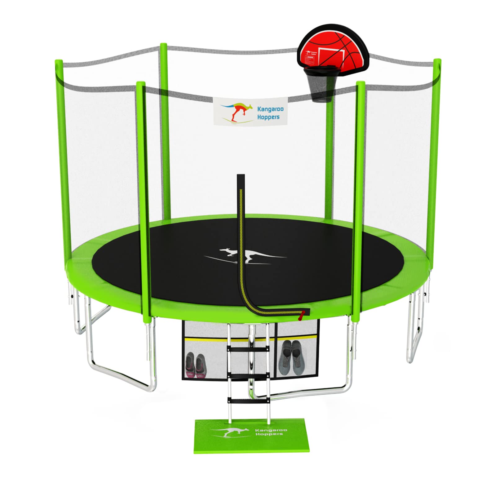 Mua Kangaroo Hoppers Outdoor Trampoline for Kids, 10/12/15 FT with ...