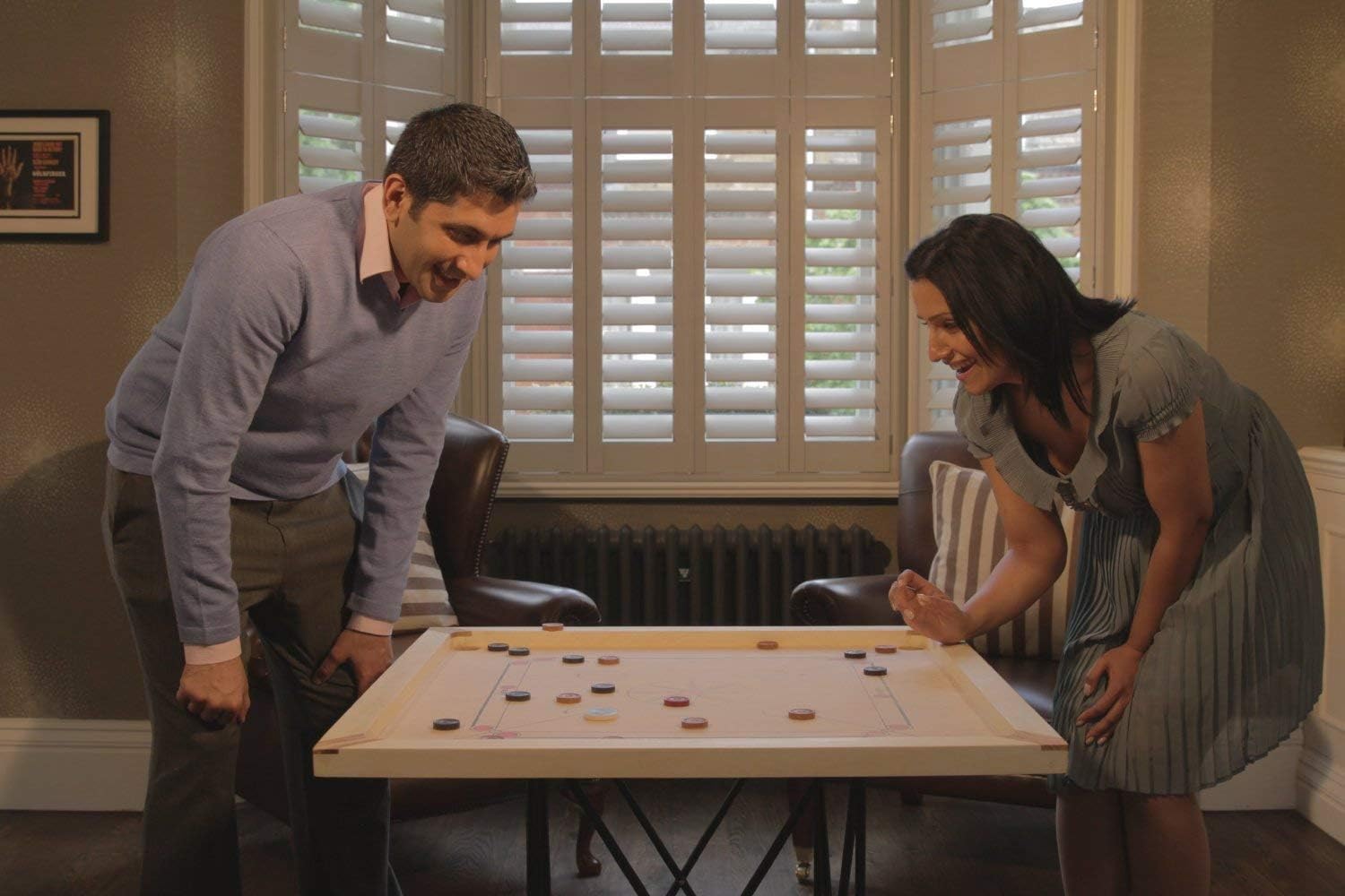 Carrom Set – Now with Harder Edges for Better Rebound, Great value ...