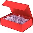 Amazon.com: Red Gift Box,7.8x7x3.1 Inches Gift Boxes with Lids,Gift Box ...