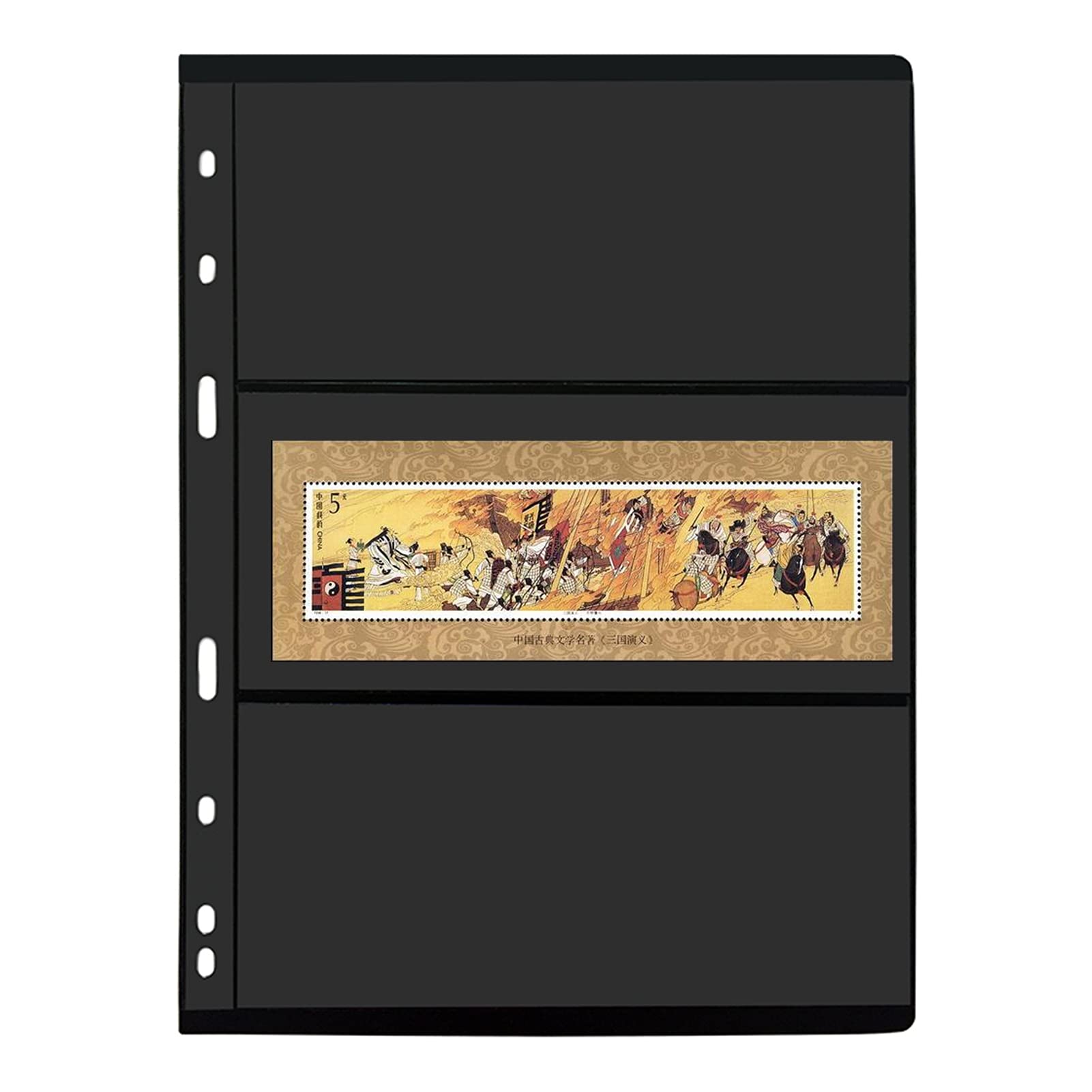 Mua 20 Sheet Stamp Pages, 3 Rows Pages for Stamp Collectors, 9-Hole ...