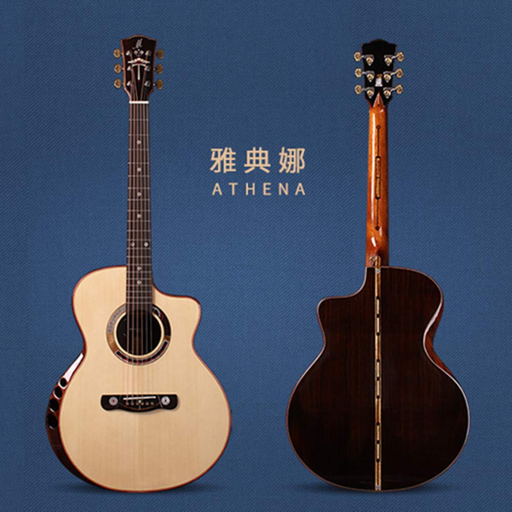 Mua All solid wood Merida Athena Acoustic guitar,Solid Spruce top Rose ...