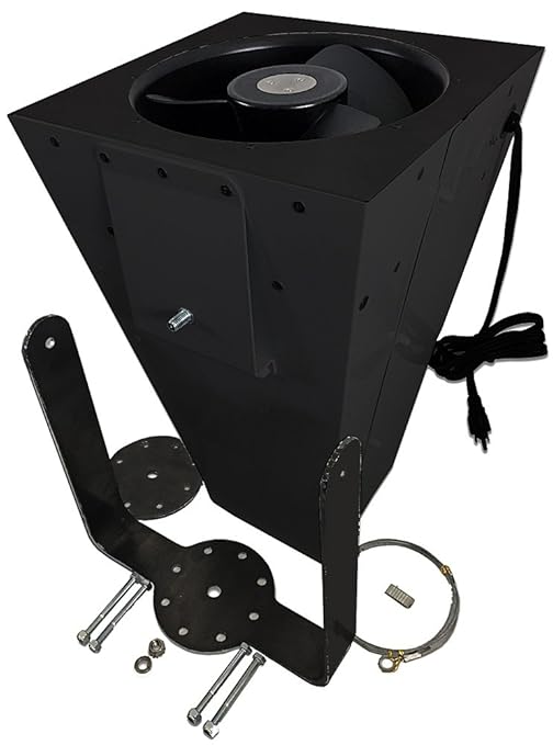 Tjernlund DSF2B Commercial Destratification Fan, Black: Amazon.com ...