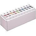 Amazon.com : Smead BCCRN Bar-Style Color-Coded Numeric Label, 0-9 ...