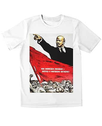 Vladimir Lenin T-Shirt - Socialist Revolution - Retro Soviet T-Shirt ...