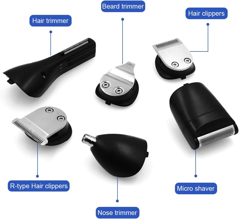 Wesho Hair Clippers for Men Beard and Mustache Trimmer Hair Trimmer ...