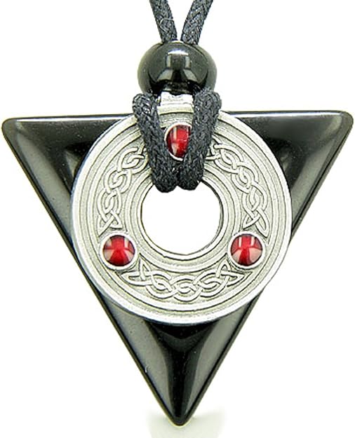 Amazon.com: BestAmulets Amulet Triangle Spiritual Celtic Triquetra ...