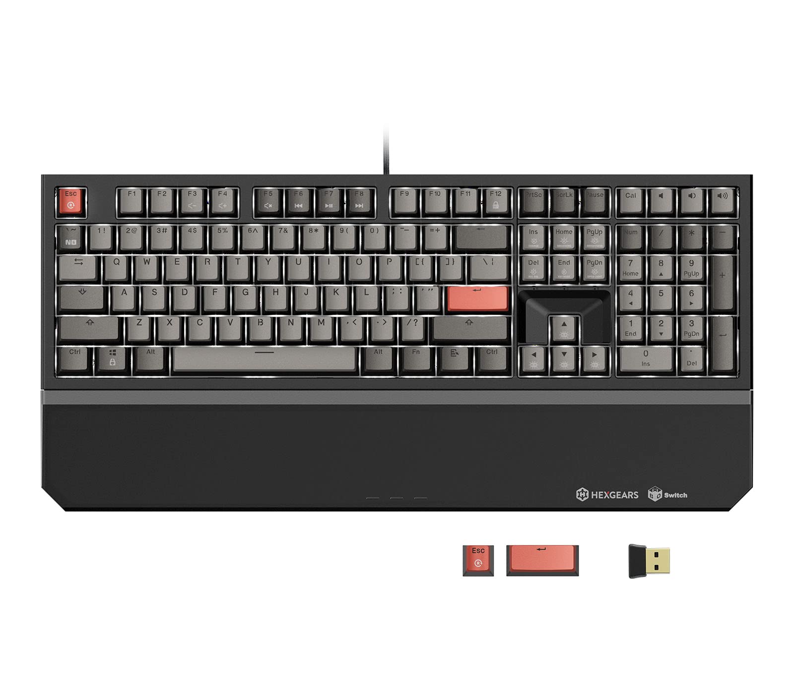 Mua X5 Mechanical Gaming Keyboard 108 Keys, Kailh Box Rose Red Switch ...