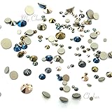 Amazon.com: BABY Colors mixed with Swarovski 2058 Xilion / 2088 Xirius Rose flatbacks sizes ss5 ...