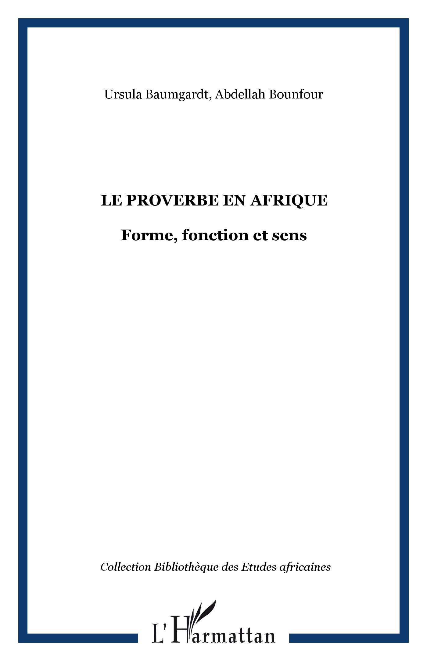 [324] Proverbes Africains Et Leurs Significations