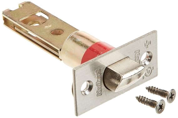 Kwikset Corporation 84254-011 UL Rated 2-3/8-Inch Wide Face Plain Latch ...